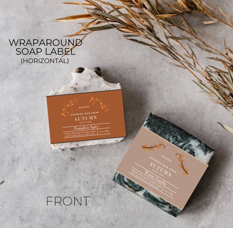 Editable Bar Soap Labels Template Canva Soap Labels - Etsy