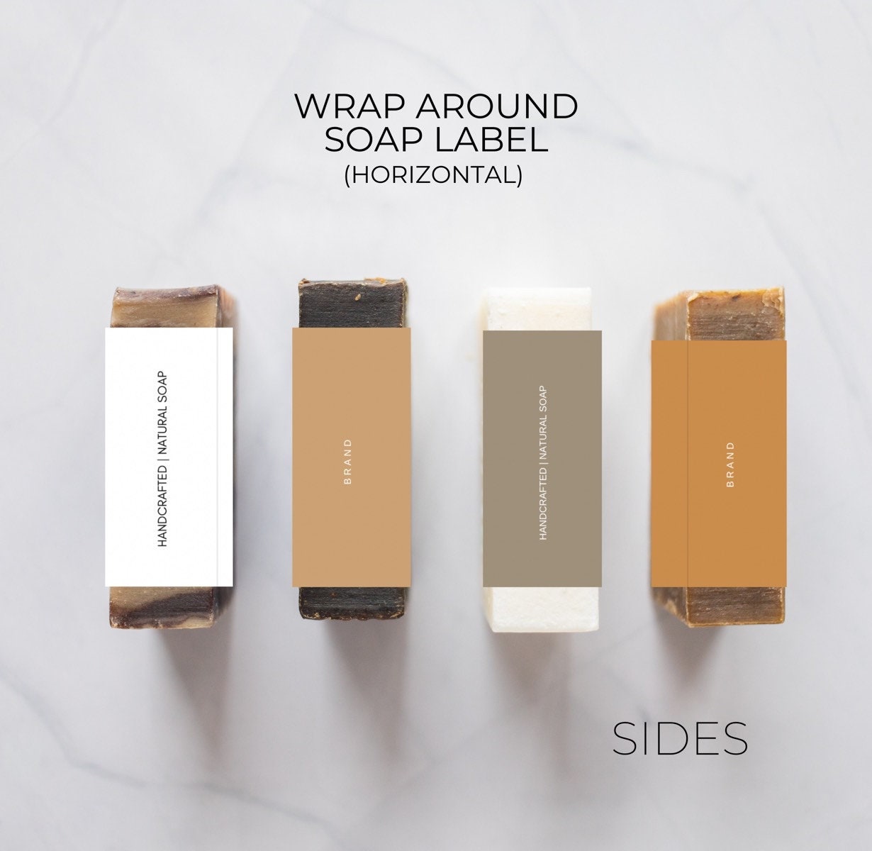 Bar Soap Label Template Canva Editable, Soap Labels Printable, Wrap ...