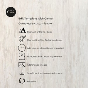 Follow Me on Tiktok Template Canva, Editable Tiktok Post Video ...