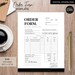 Printable Order Form Template Canva, Editable Purchase Order Forms ...