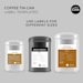 Editable Coffee Tin Can Labels Template Canva, Custom Coffee Labels ...