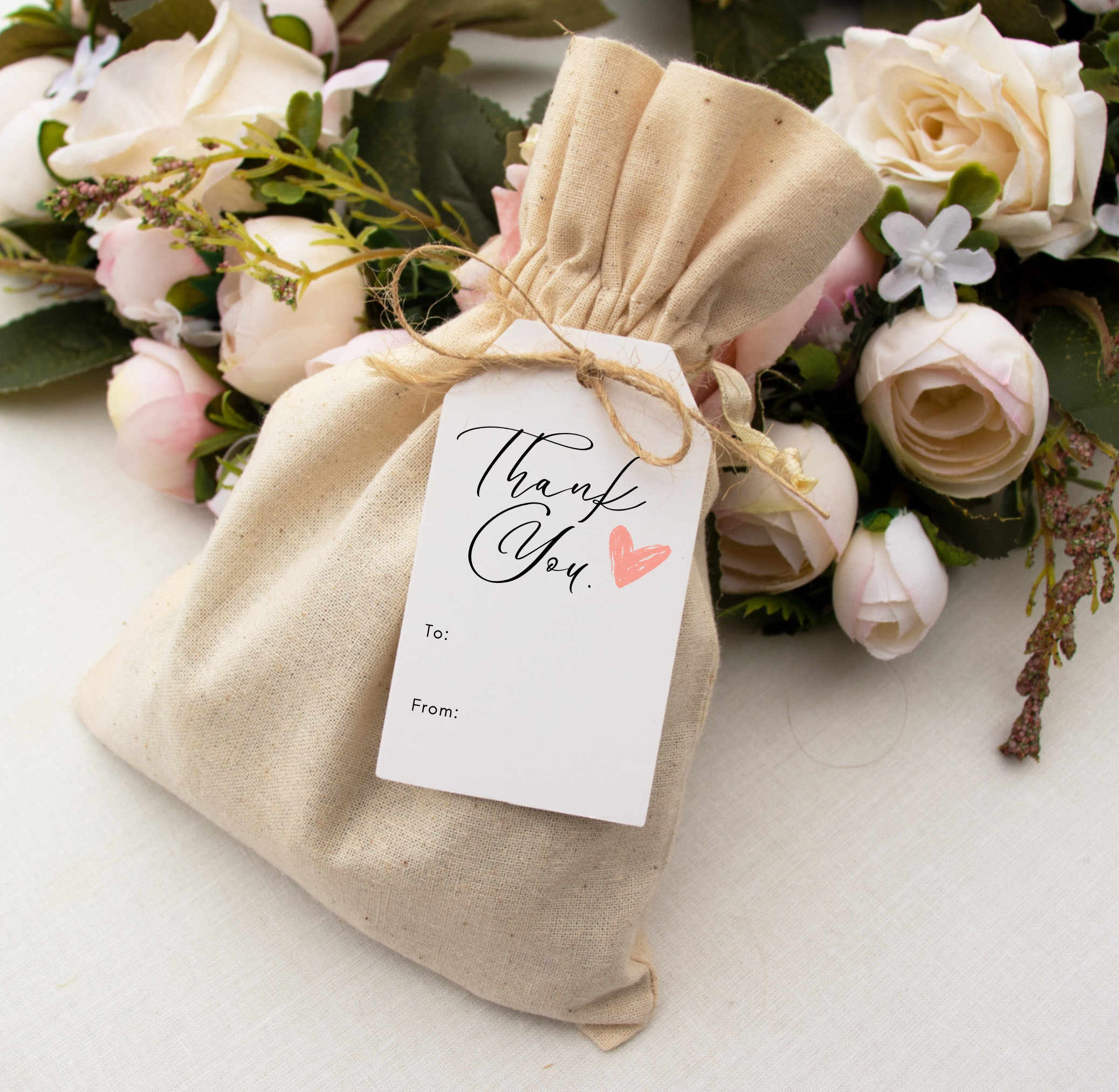 Editable Gift Tags Template Canva, Printable Favors Tag Set, Custom ...