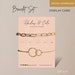 Editable Bracelet Display Card Template Canva, Printable Bracelet Label ...