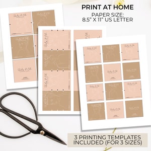 Editable Bracelet Display Card Template Canva, Printable Bracelet Label ...