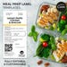 Editable Meal Prep Labels Template Canva, Packed Meals Label Sticker ...