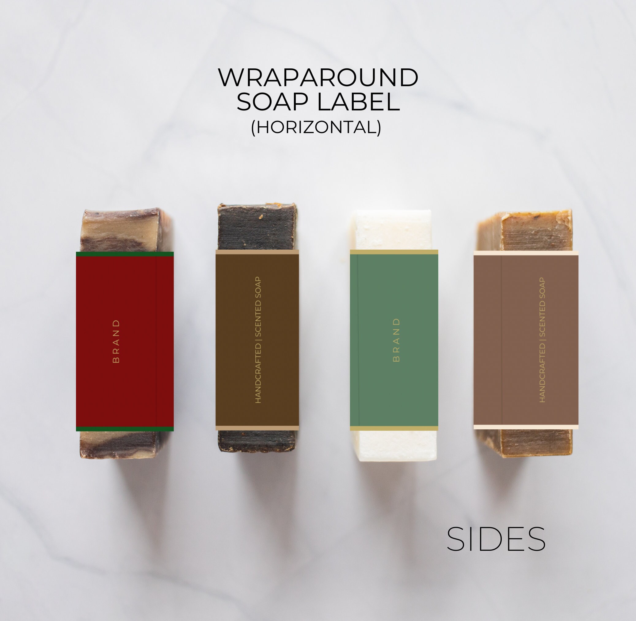 Christmas Soap Labels Template Editable Canva Holiday Soap - Etsy