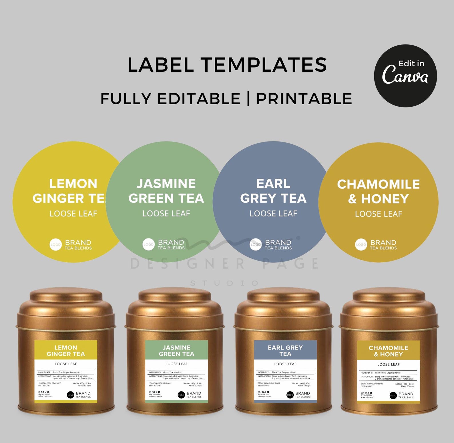 Custom Order Label Templates, Made to Order Labels, Custom Design ...