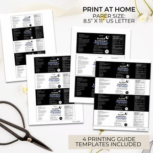 Vitamins Supplements Bottle Labels Template Canva Editable, Printable ...