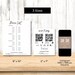 Price List Template Editable, Printable Payment Sign Card Set, Price ...