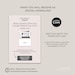 Editable Body Jewelry Piercing Gauge Measurement Card Template Canva ...