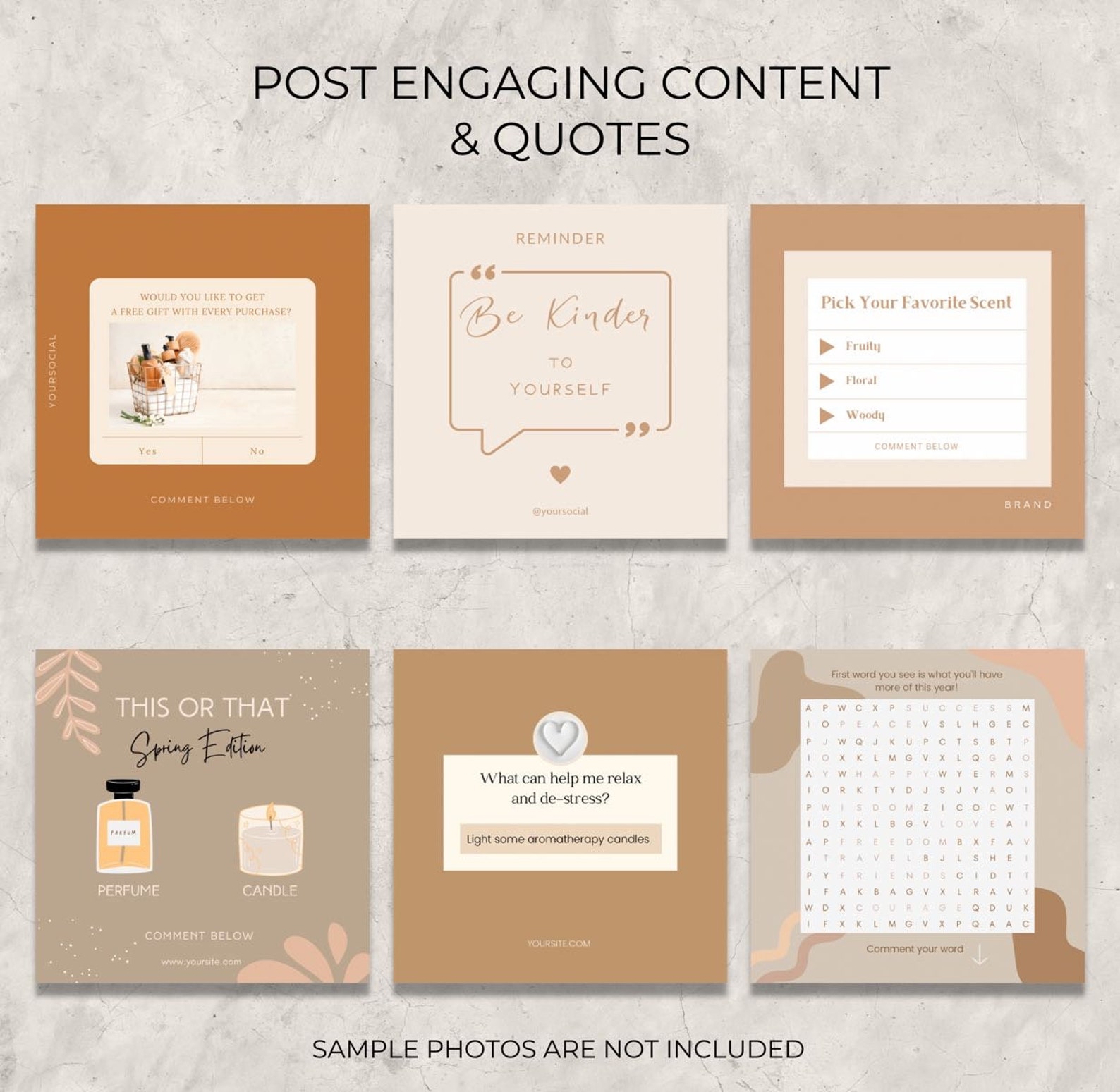 Editable Instagram Templates for Business Product, Instagram Post ...