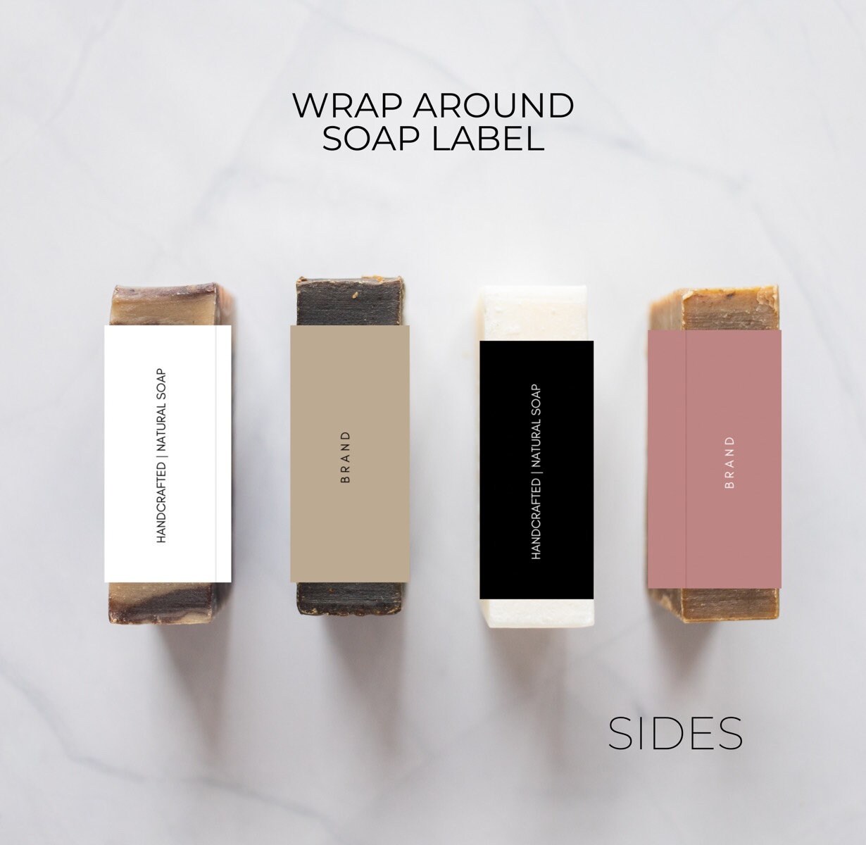 Bar Soap Label Template Canva Editable, Soap Labels Printable, Wrap ...