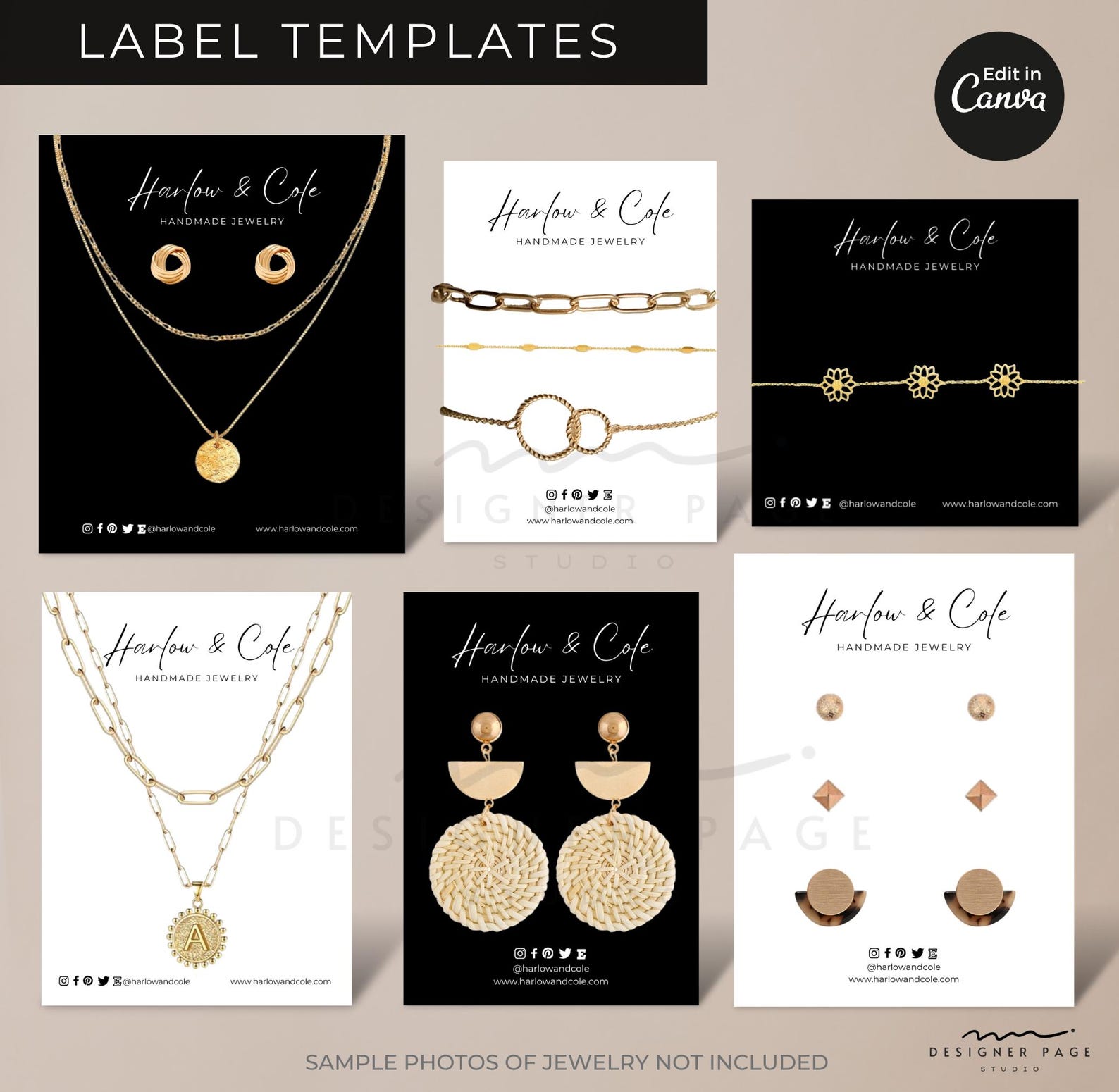 Custom Order Label Templates, Made to Order Labels, Custom Design ...