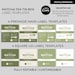 Matcha Tea Tin Can Labels Template Editable Canva, Tea Canister Label ...