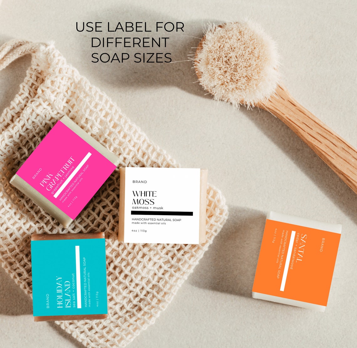 Editable Soap Label Template Canva Bar Soap Labels Printable - Etsy