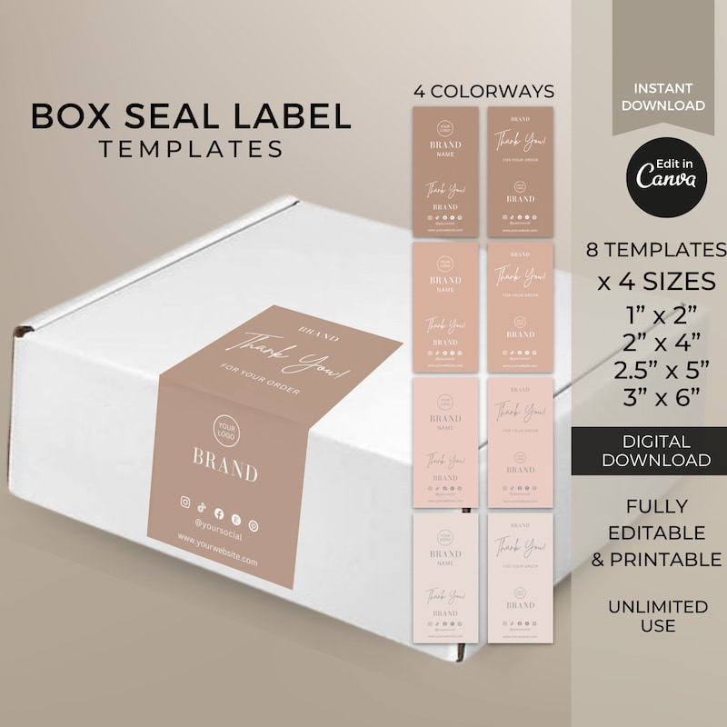 Packaging Stickers - Etsy Singapore