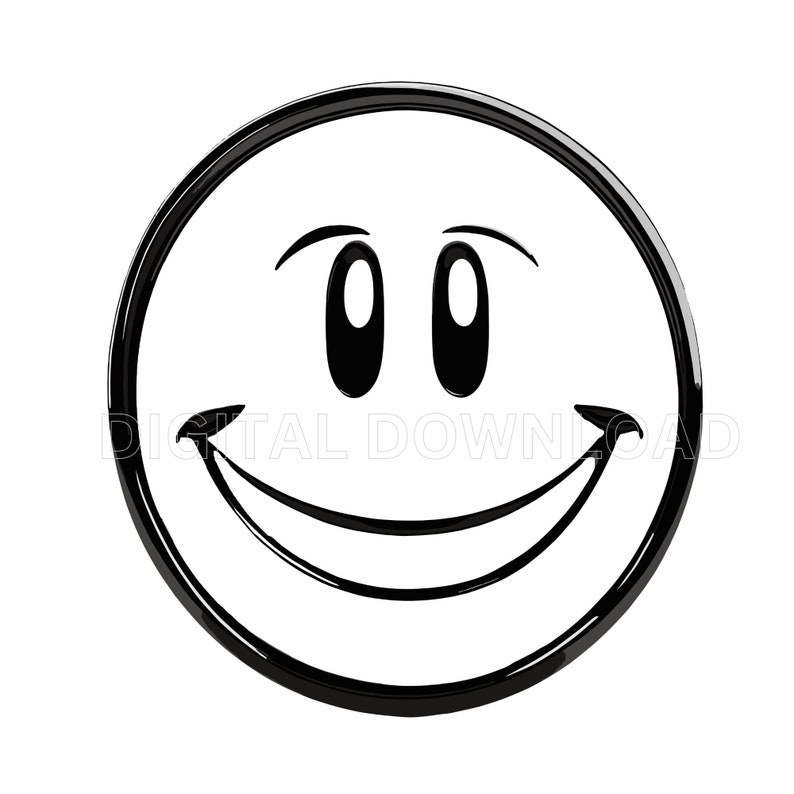 Smiley Face Svg Png Bundle, Smiling Face Cut File, Drippy Smiley Svg ...