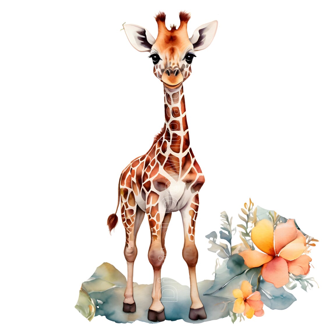 Cute Jungle Animals Clipart, Safari Baby Animal Png, Jungle Safari Png ...