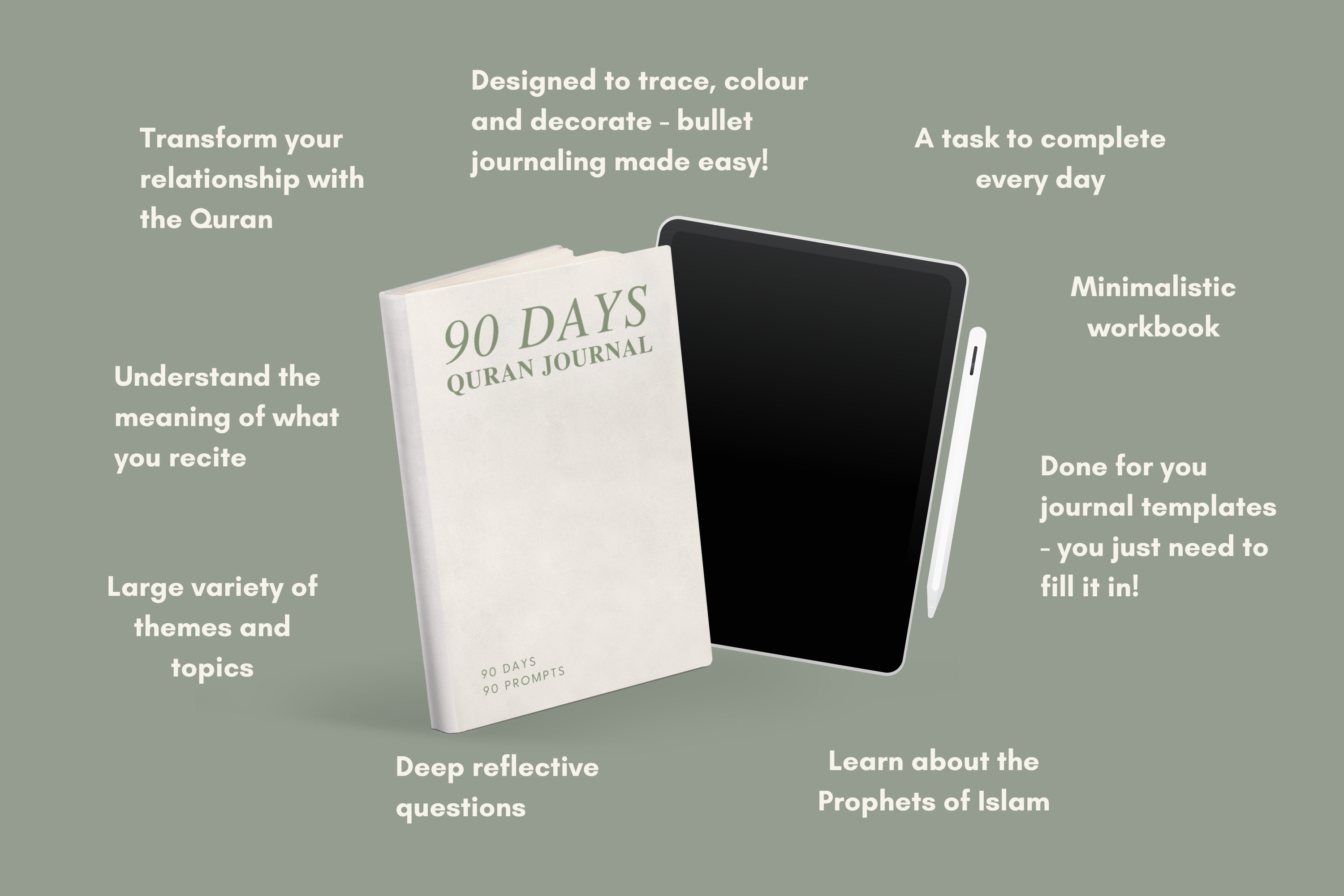 PDF Digital Quran Journal Quran Journaling, Quran Study, Quran Workbook ...