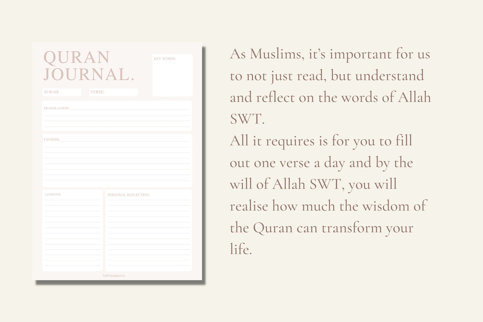 Digital Muslim Printable Planner | Islamic Planning Printables, Islamic ...