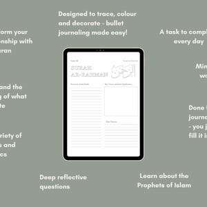 PDF Digital Quran Journal | Quran Journaling, Quran Study, Quran ...