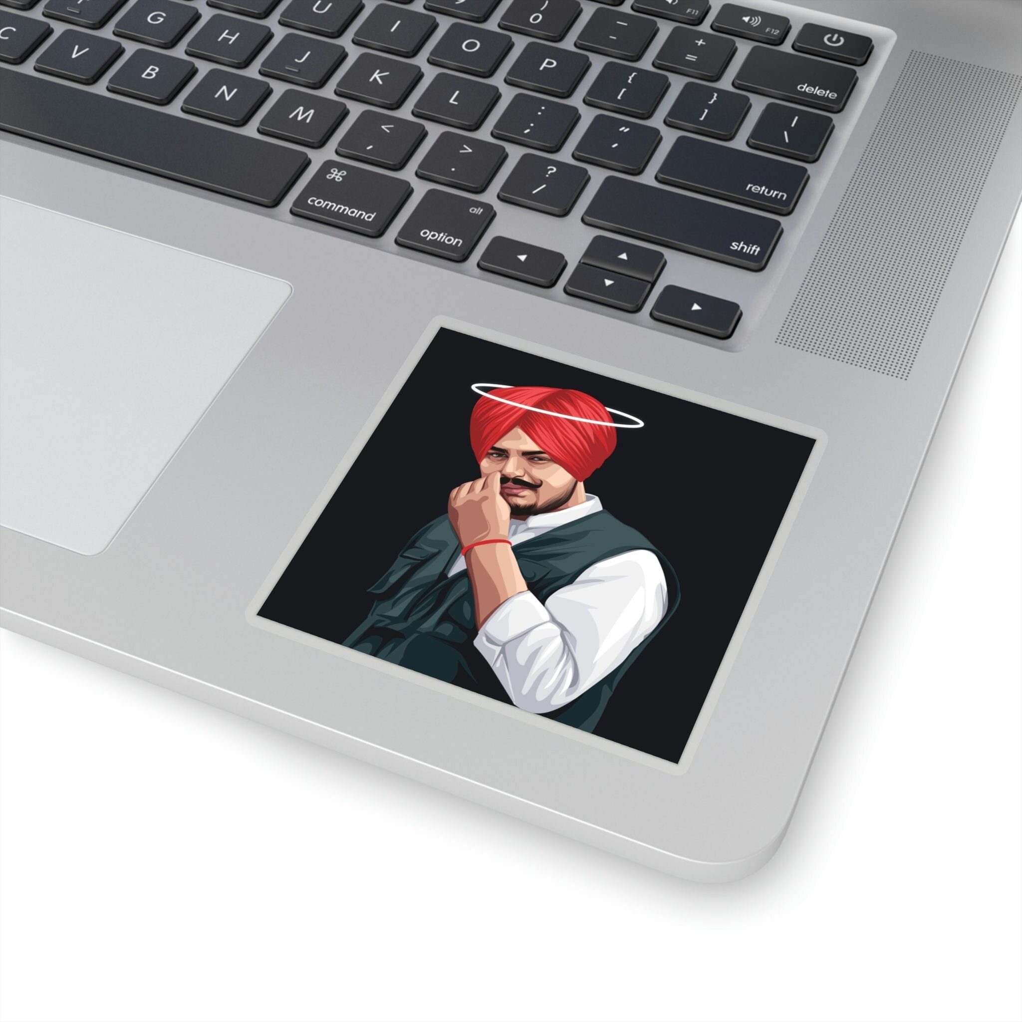 Sidhu Moose Wala Stickers, Stick-on Stickers, Multipurpose Indoor ...