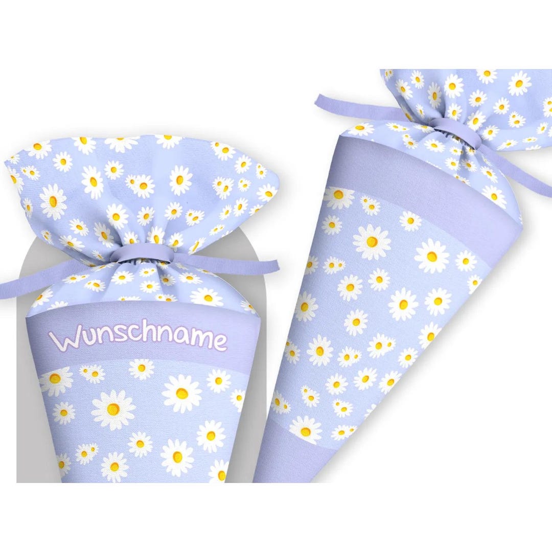 School Cone Daisies Schneiders Daisy Purple Flowers Ergobag Sibling ...