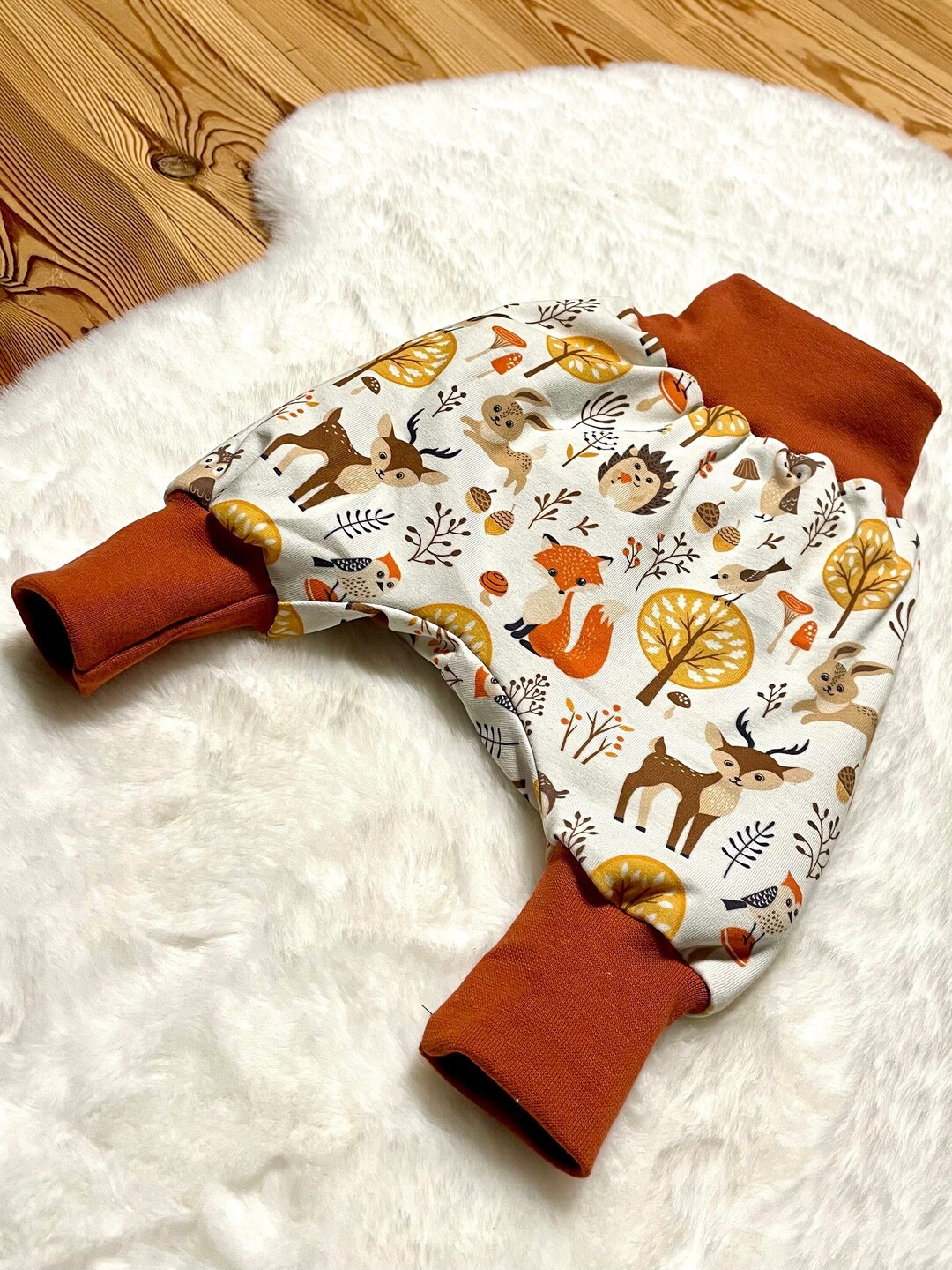 Pump Pants 122 Design Individually Deer Hedgehog Fox Forest Animals ...