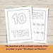 Numbers Coloring Pages for Preschool, Kindergarten and Homeschool ...