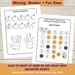 Preschool Numbers Learning Worksheets,tracing & Coloring Numbers ...