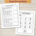 Preschool Numbers Learning Worksheets,tracing & Coloring Numbers ...