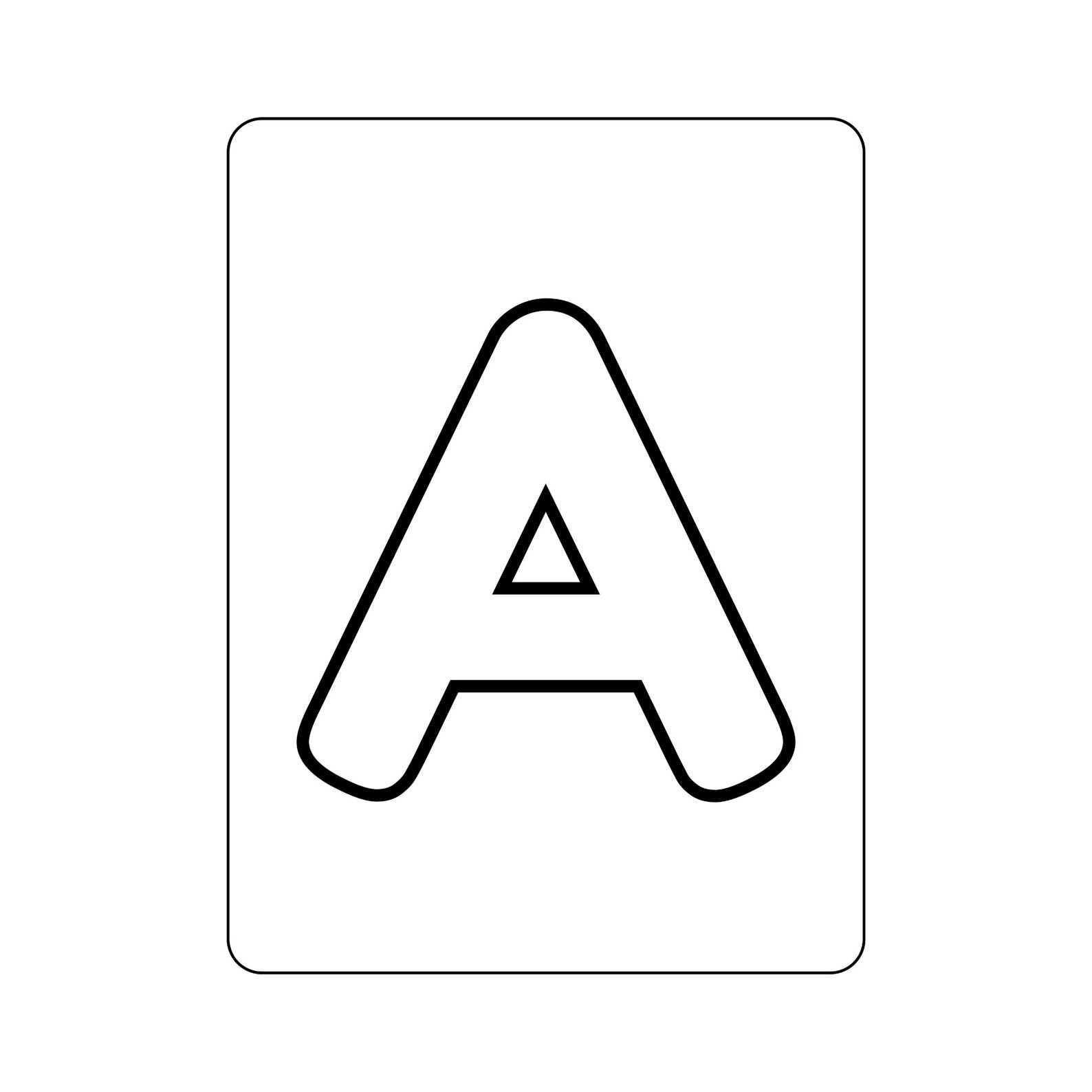 Alphabet Coloring Pages, ABC Coloring Book for Kids, Uppercase ...