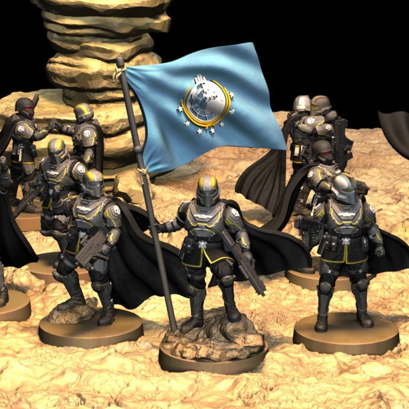 Helldivers 2 Miniatures - Etsy