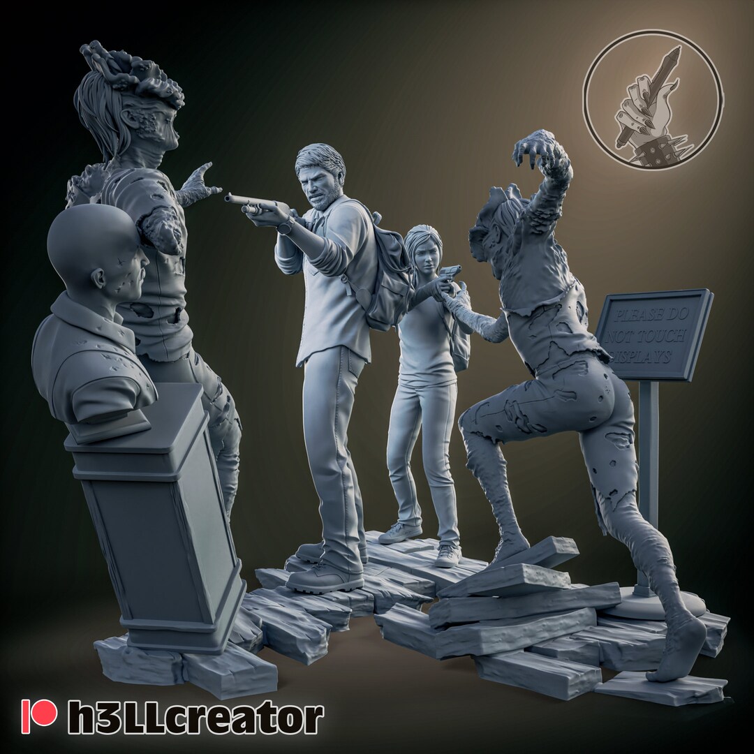 Joel and Ellie Highly Detailed Diorama - Etsy