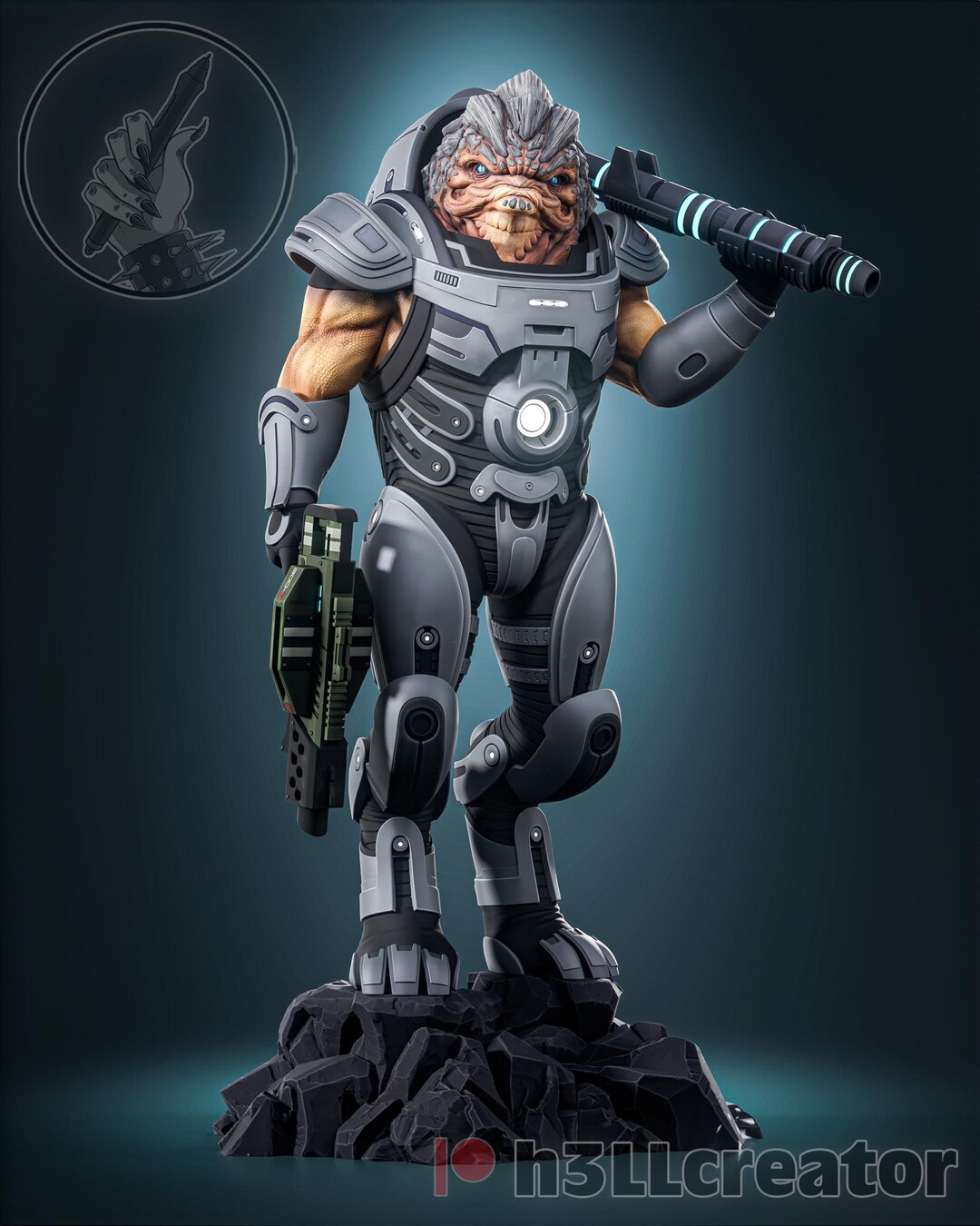 Grunt Highly Detailed Figure - Etsy