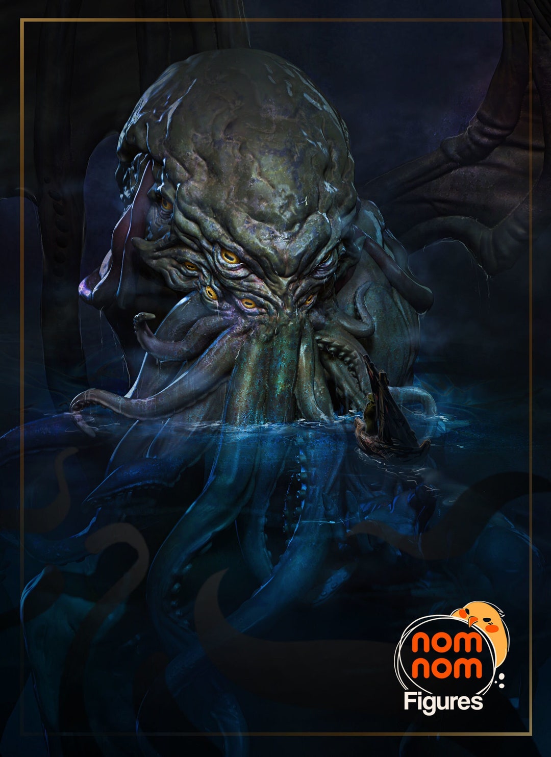 Cthulu Highly Detailed Figure - Etsy