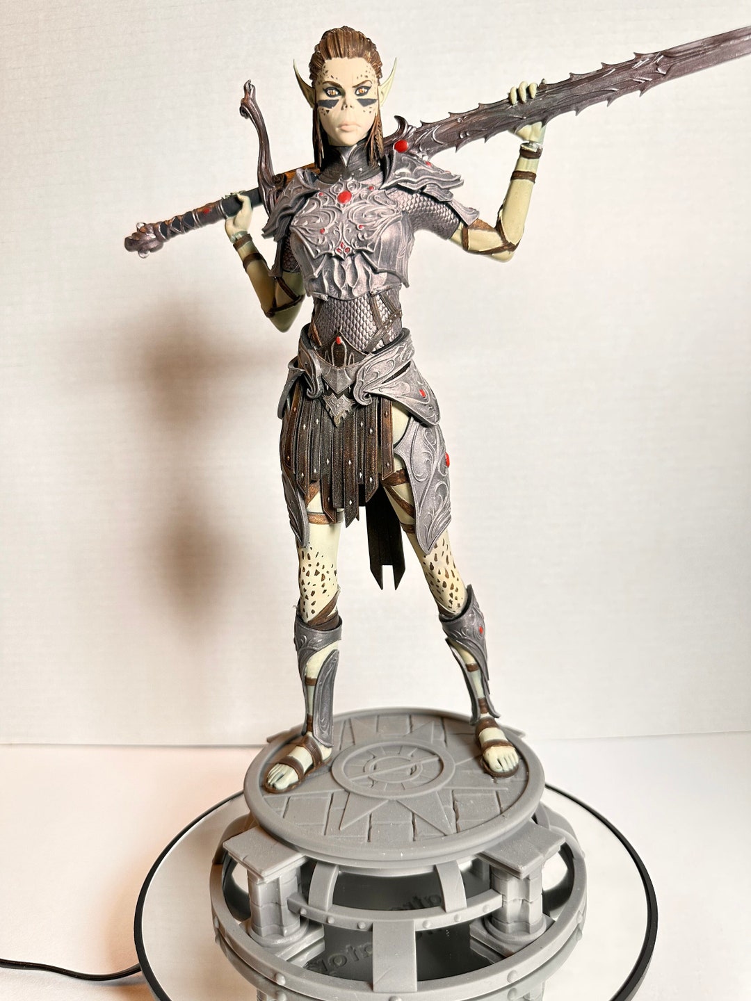 Lae'zel Highly Detailed Figure Father & Son Hand Painted - Etsy