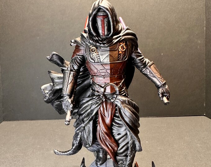 Darth Revan star Wars Fan Art 3D Statue - Etsy