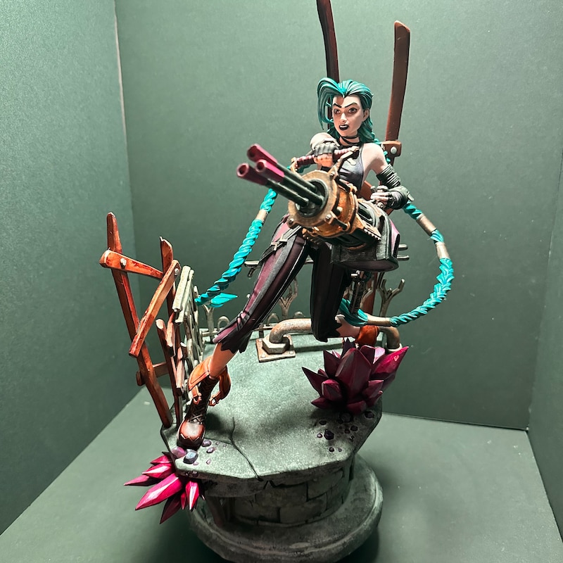 Arcane Jinx Statue - Etsy