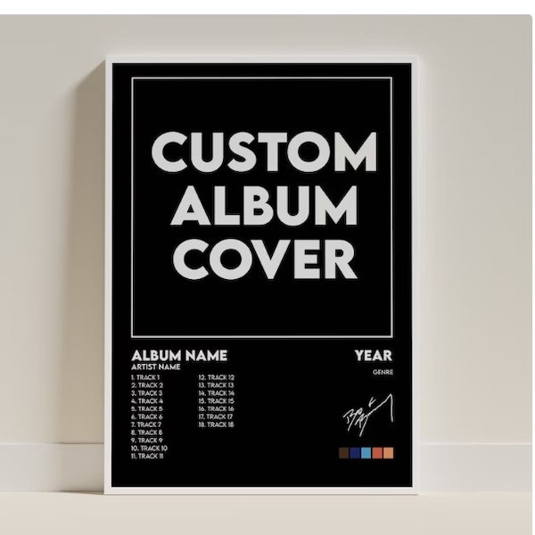 Album Cover Posters - Etsy