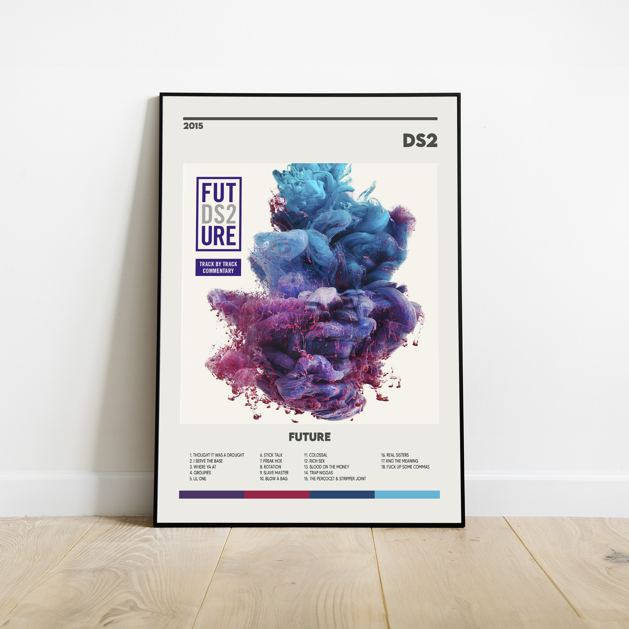 Future DS2 Album Cover Print Poster Minimalist Album Cover Poster, Album Prints, Digital ...