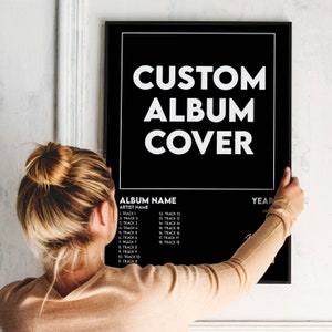 Custom Album Cover Print Poster Digital Download Digital Album Art High ...