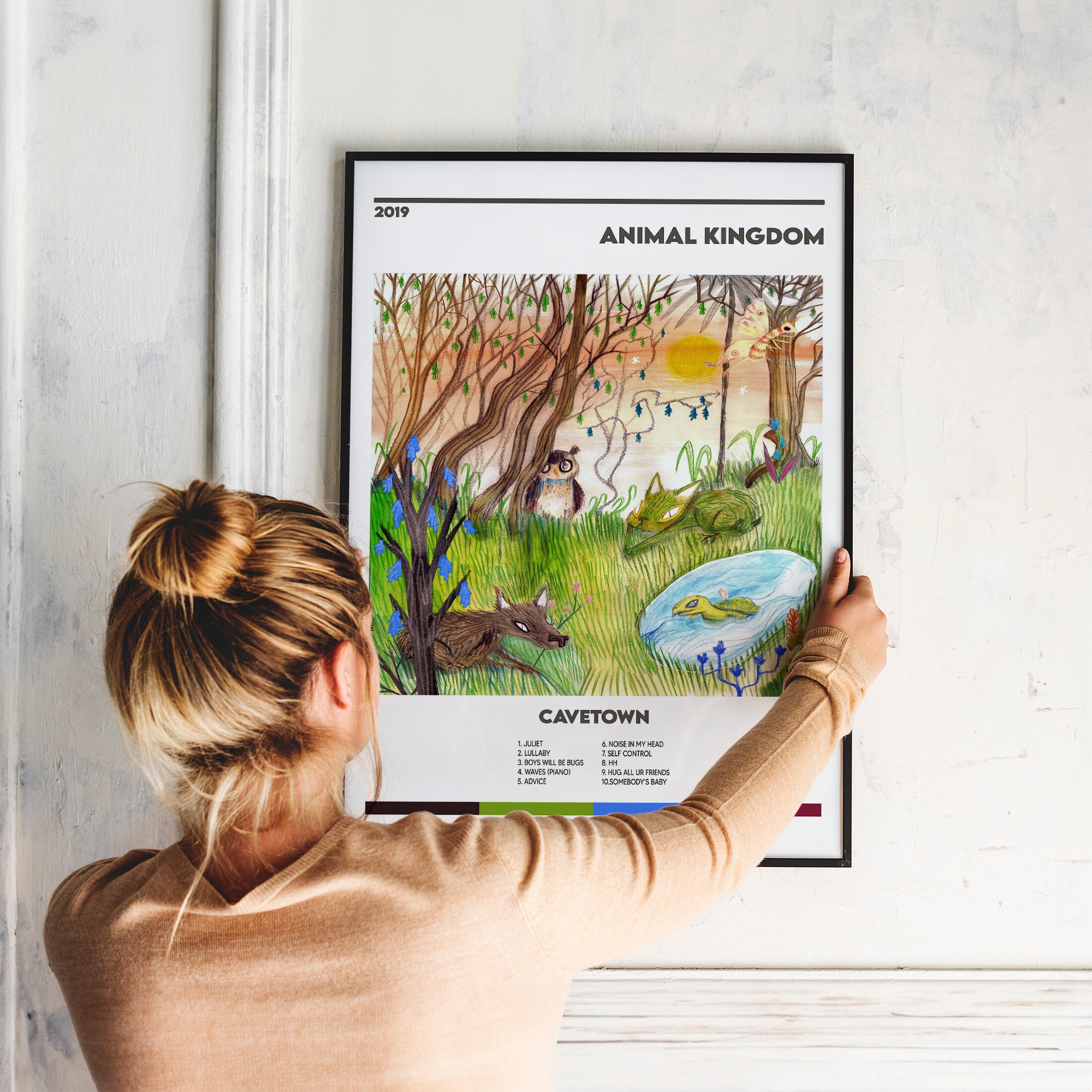 Cavetown Animal Kingdom Album Cover Print Poster Minimalist Album Cover ...