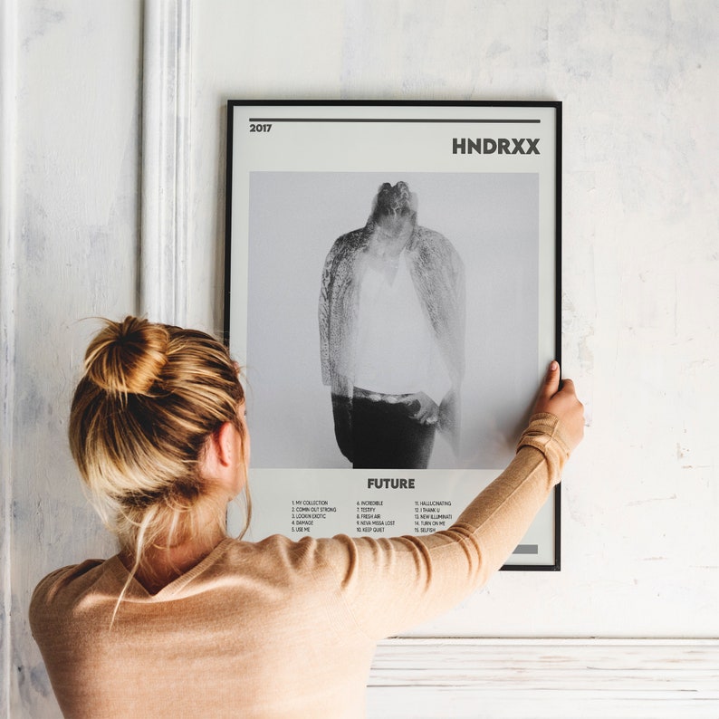 Future Hndrxx Album Cover Print Poster Minimalist Album Cover Poster ...