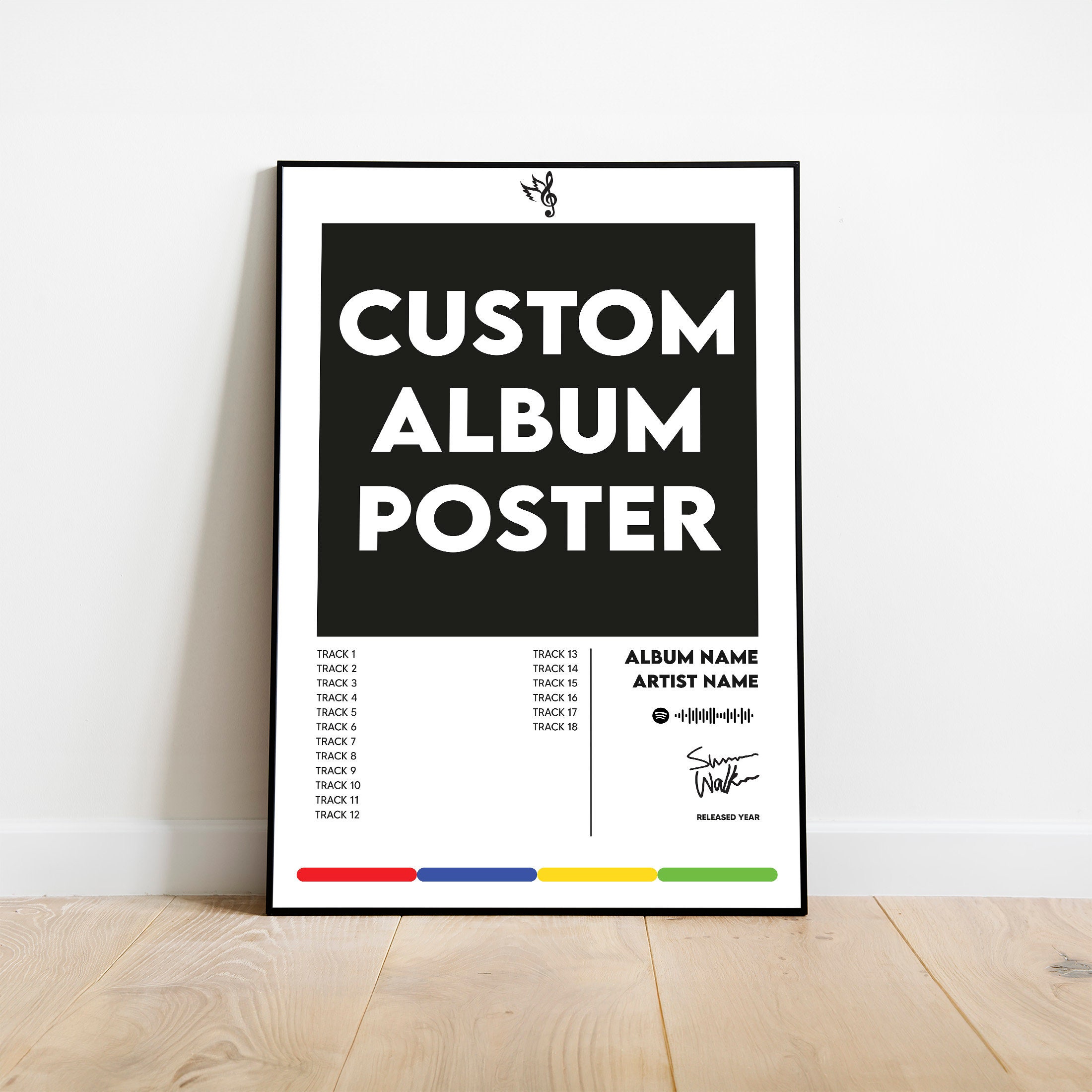 Poster Print Custom Album Cover Print Any Album Album Cover Wall