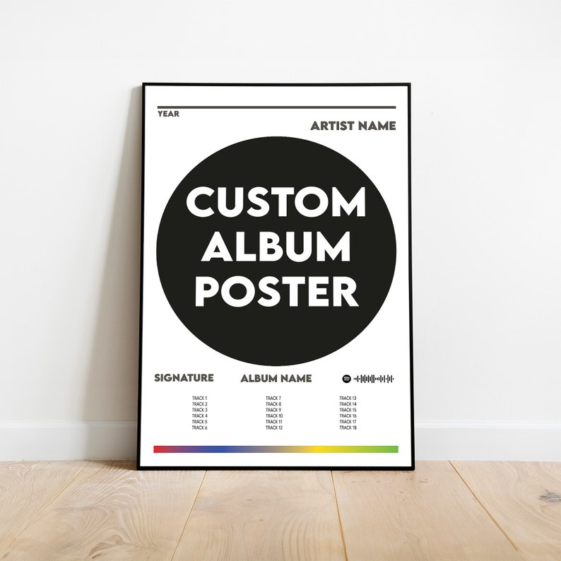 Request Your Own Album Poster | Custom Album Poster | Album Cover ...