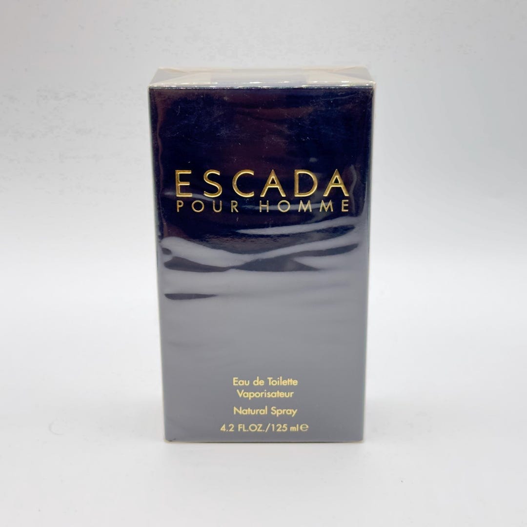 Escada Pour Homme Eau De Toilette 125ml | Vintage Aromatic Leather ...
