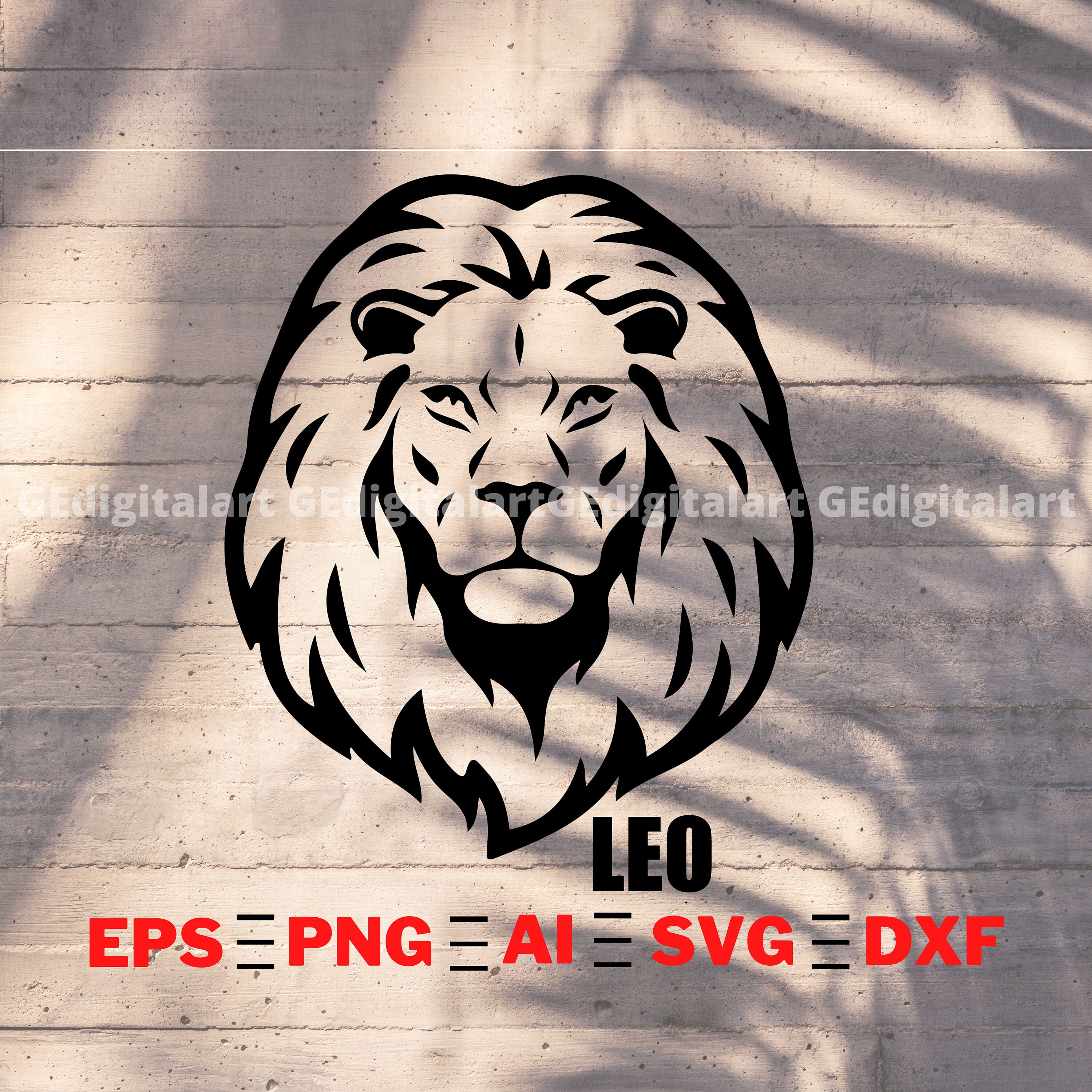 Leo Lion SVG LEO Svg Zodiac Svg Cricut Star Sign Svg - Etsy Ireland