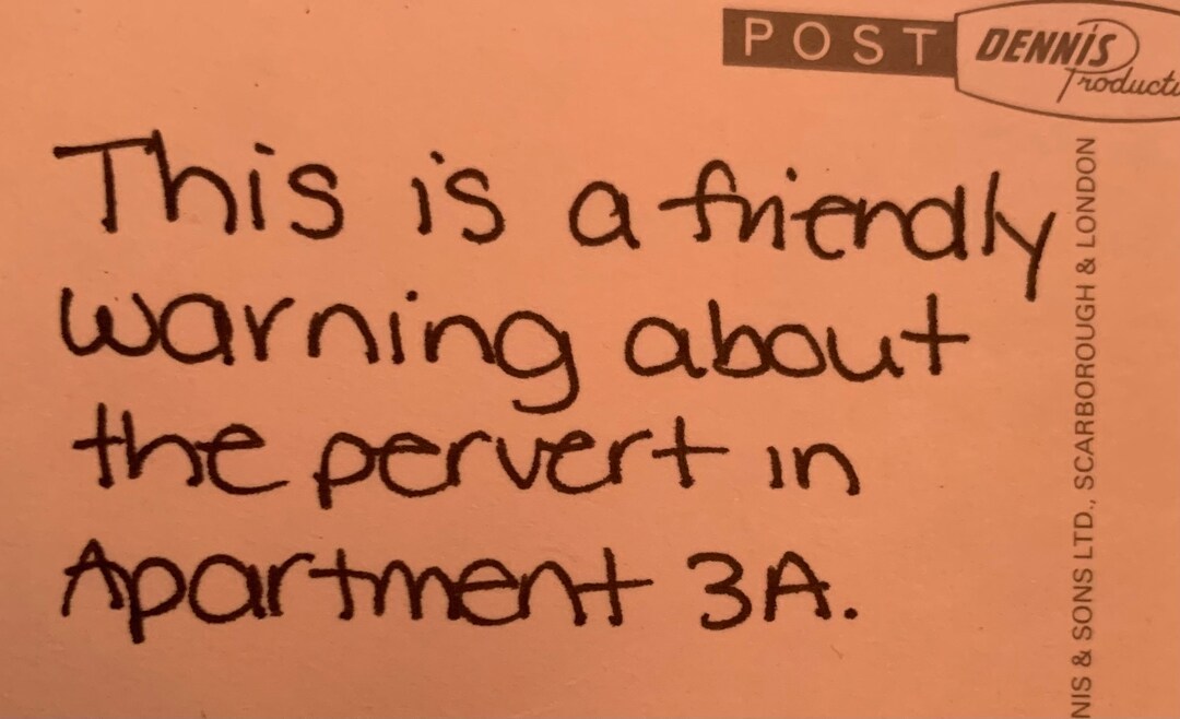 Anonymous Handwritten Letter - Revenge, Prank, Mystery, Hate Mail ...