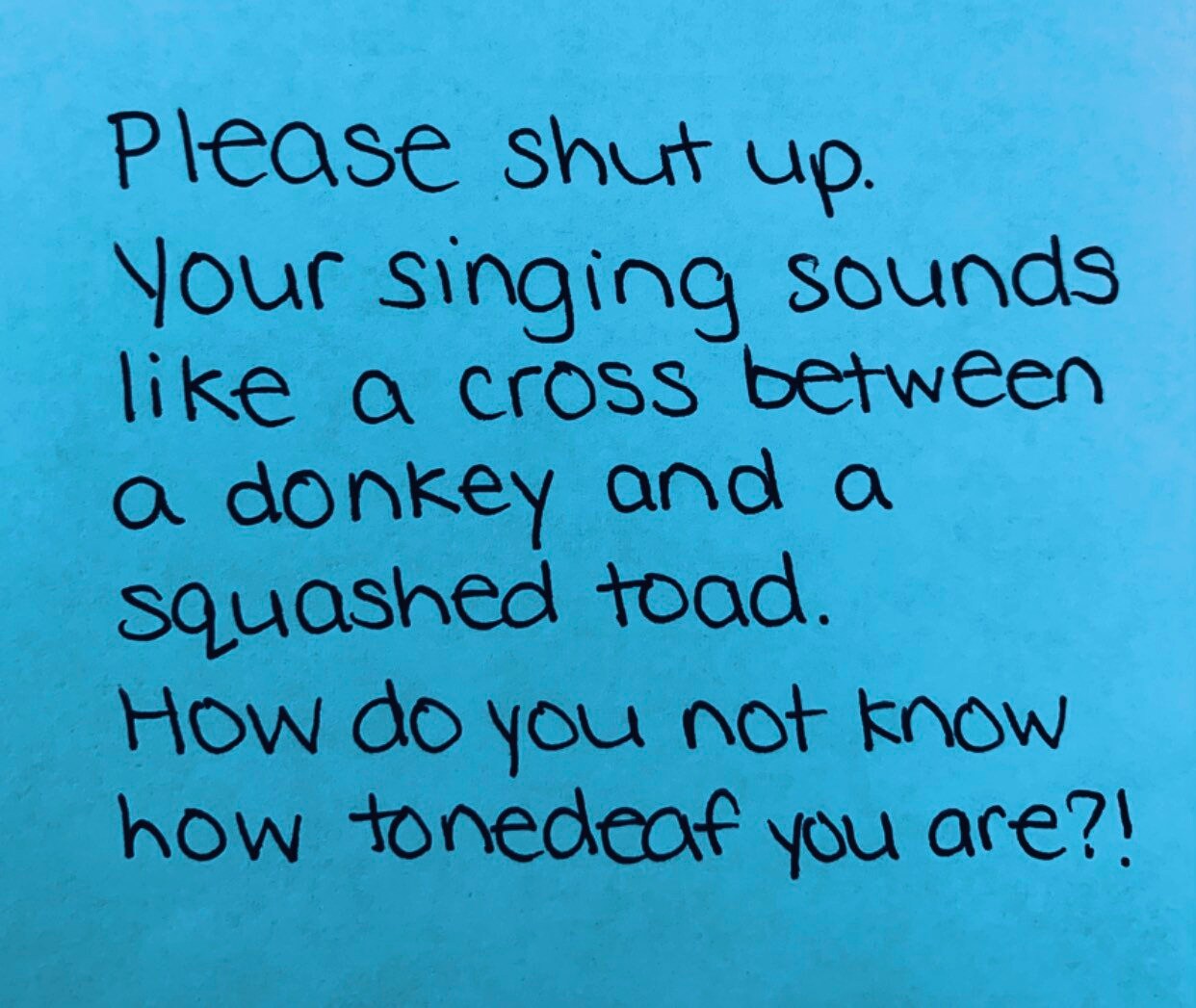 Anonymous Handwritten Letter Revenge Prank Mystery Hate - Etsy